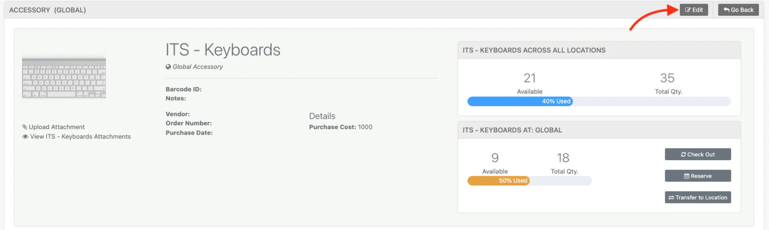 How To Add Barcodes To Accessories And Kits | Reftab