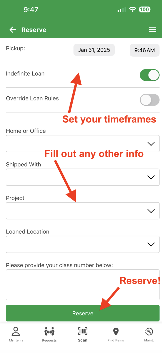 How To: Submit Reservations Via The Reftab Mobile App | Reftab