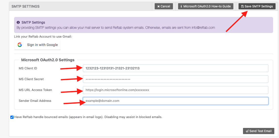 How To Setup Email SMTP Settings With Office365 OAuth2 Authentication ...