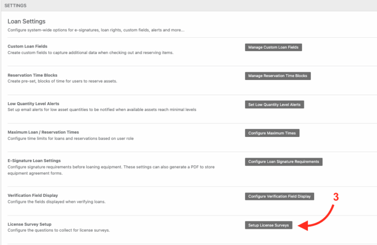 License Surveys – How To | Reftab