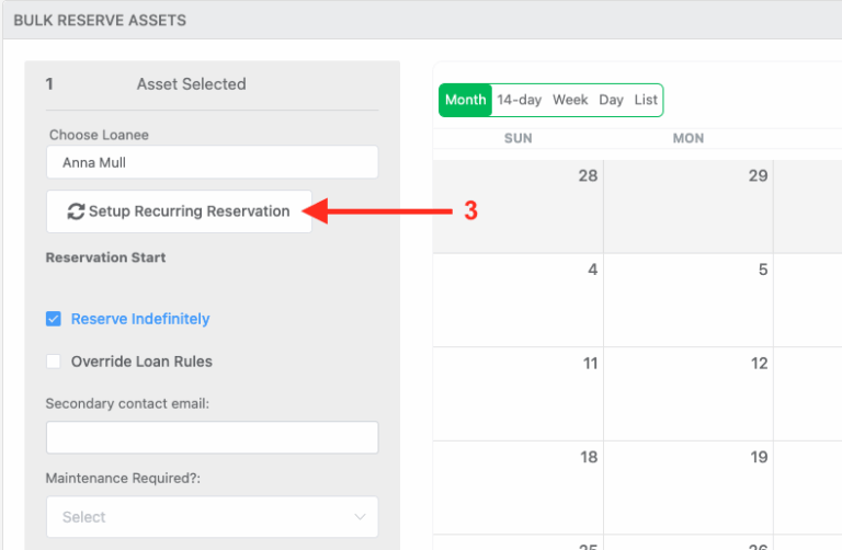 How To: Setting Up Recurring Reservations | Reftab